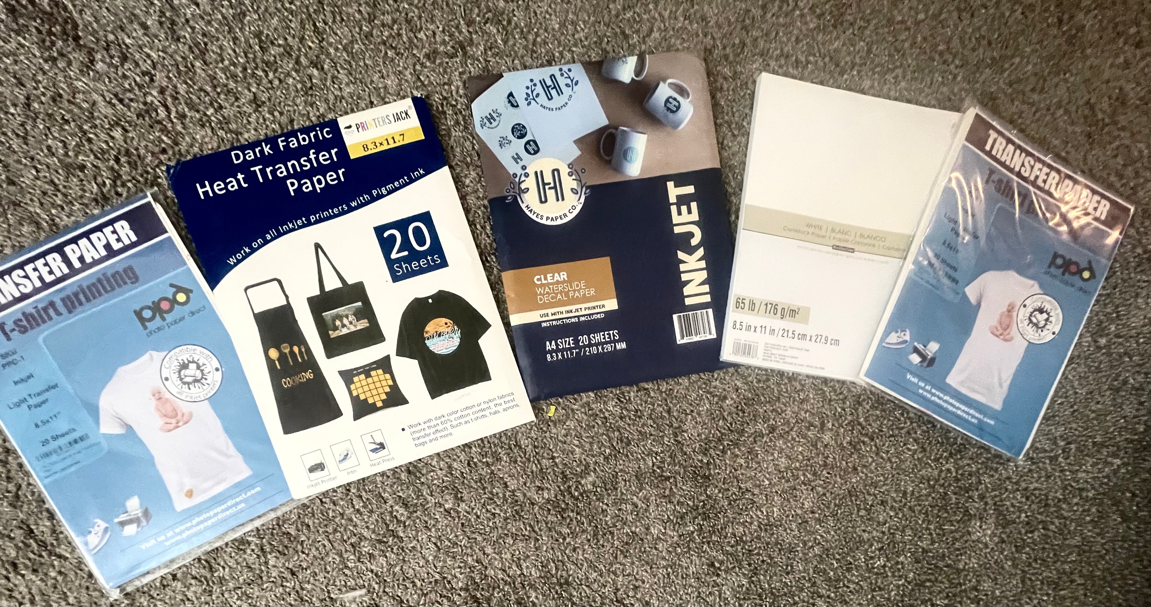 Assorted craft transfer paper – BLANKO BLANKS