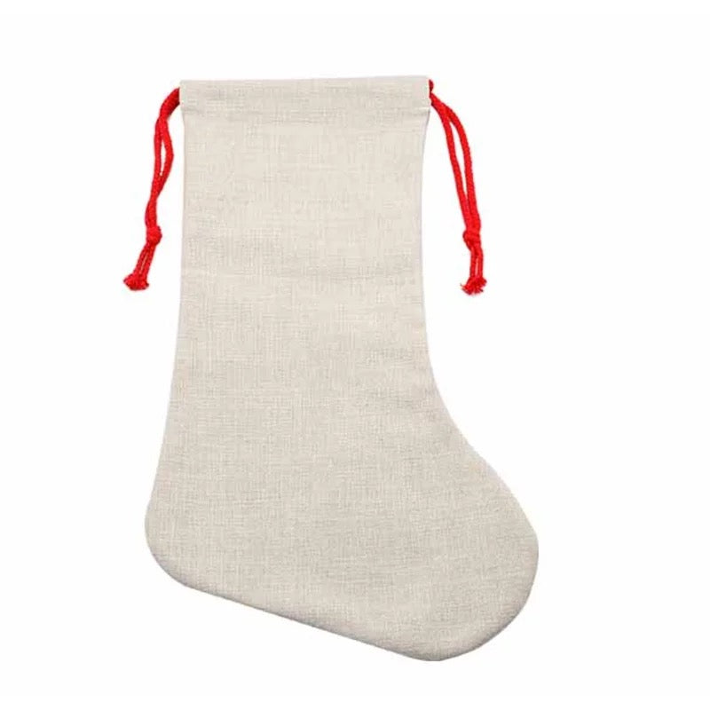 Linen Sublimation Christmas Stocking – BLANKO BLANKS